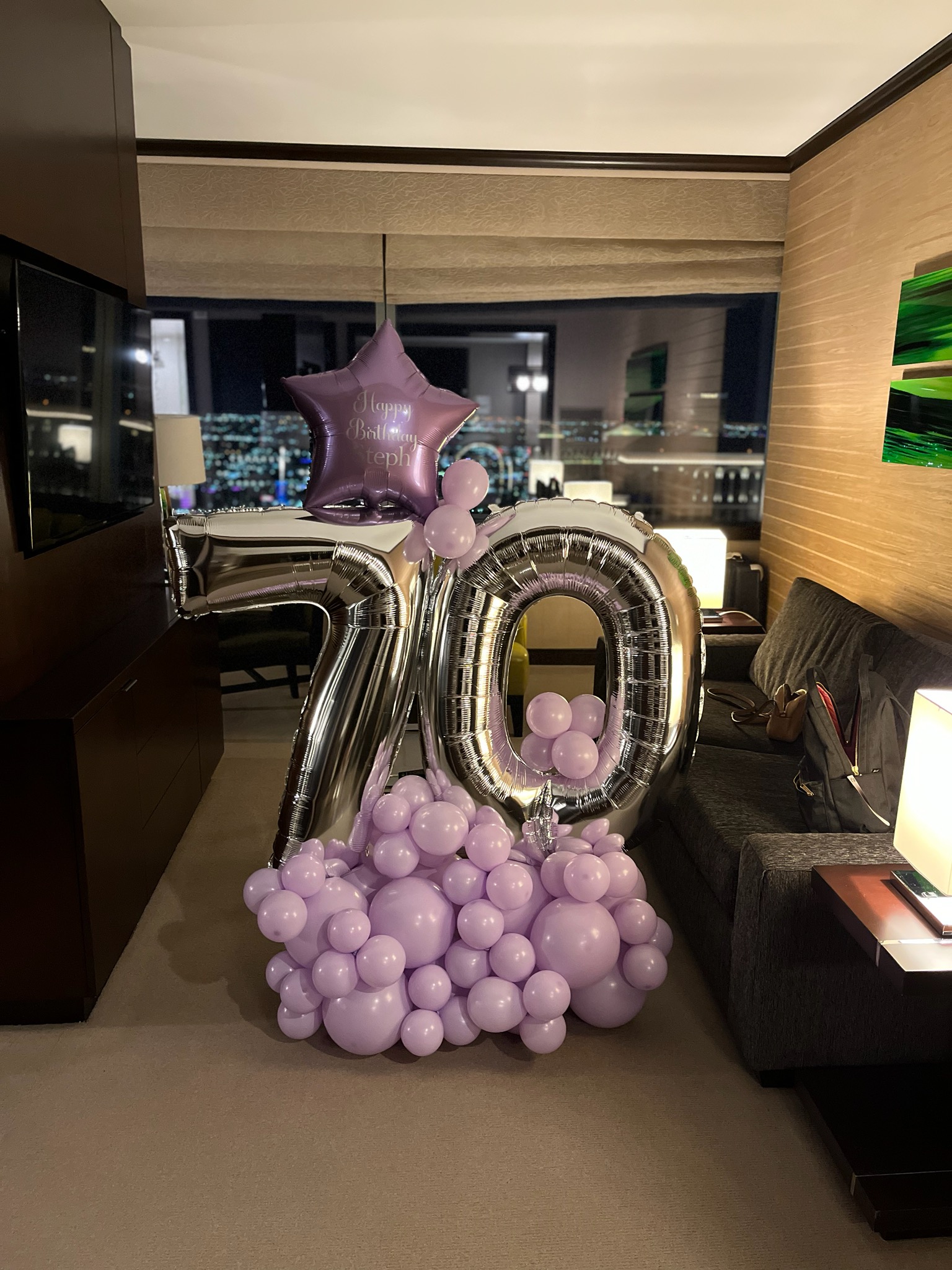 Hotel Room Decor - Balloon Pros Las Vegas